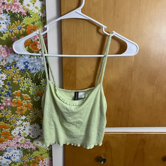 Divided | Tops | Divided Brand Tank Top Yellow | Poshmark